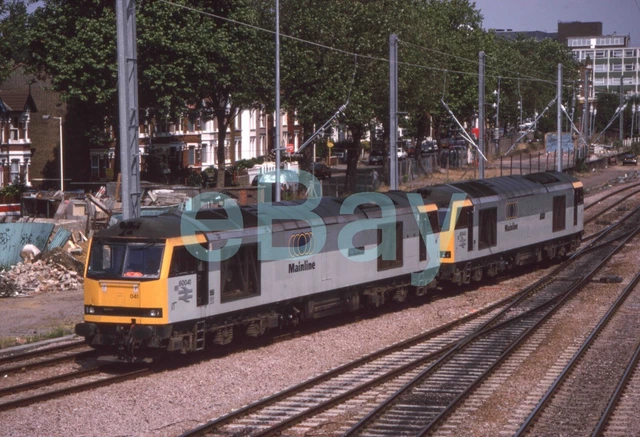 35MM RAILWAY SLIDE of Class 60 60041 @ Ealing Copyright to Buyer £4.99 ...