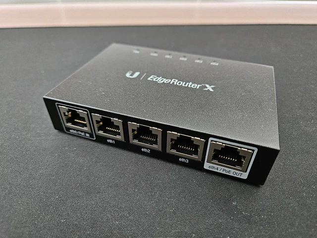 UBIQUITI ER-X EDGEROUTER X 5-Port Gigabit Wired Router $31.00 - PicClick