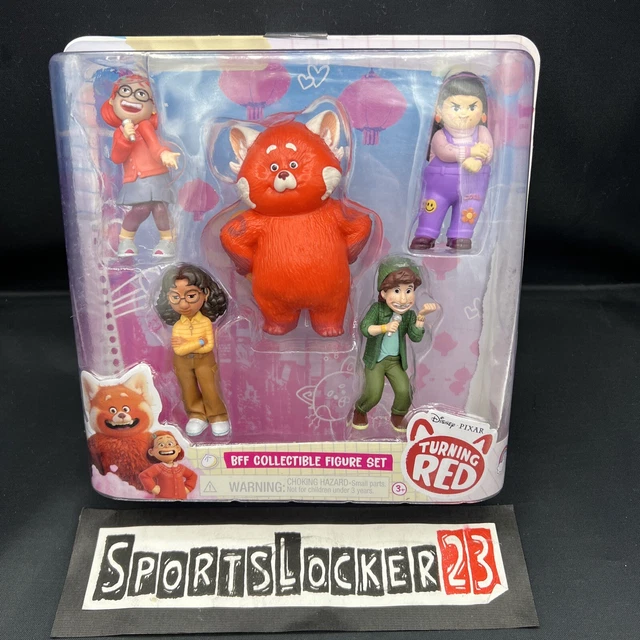 DISNEY PIXAR TURNING Red Panda Collectible Figure 5 Piece Set 2022 NEW ...