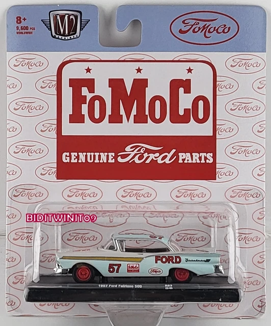 M2 MACHINES 2022 Auto-Drivers Fomoco 1957 Ford Fairlane 500 R83 £7.63 ...