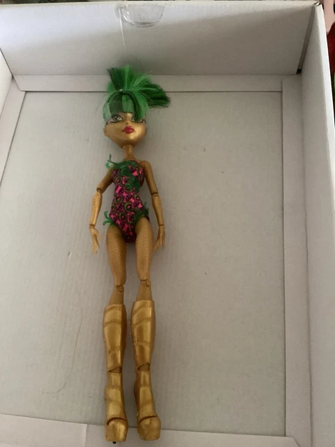 MONSTER HIGH JINAFIRE Long Swim Class ( First Generation) 2012 Gold ...