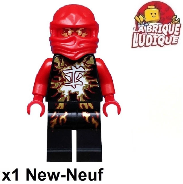 LEGO FIGURINE MINIFIG Ninjago Kai (Airjitzu) ninja rouge Possession ...