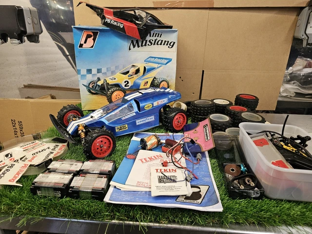 PB MINI MUSTANG Boxed Vintage Clean Rare Brushless Joblot Rc Car £182. ...