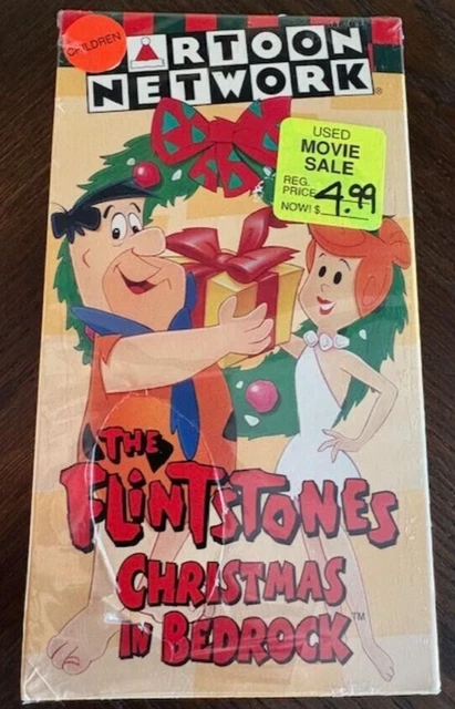 THE FLINTSTONES CHRISTMAS in Bedrock VHS Cartoon Network pre-owned £7. ...
