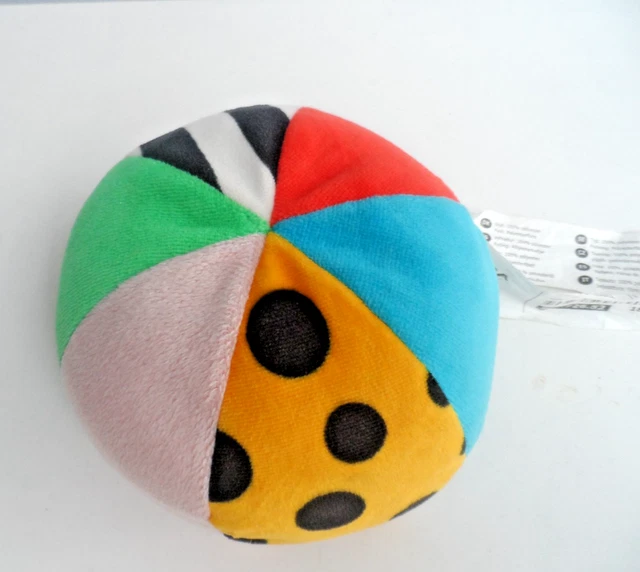 IKEA KLAPPA, SOFT Toy, Ball, Multicolour, Rattles, With Tags 803.726.52 ...