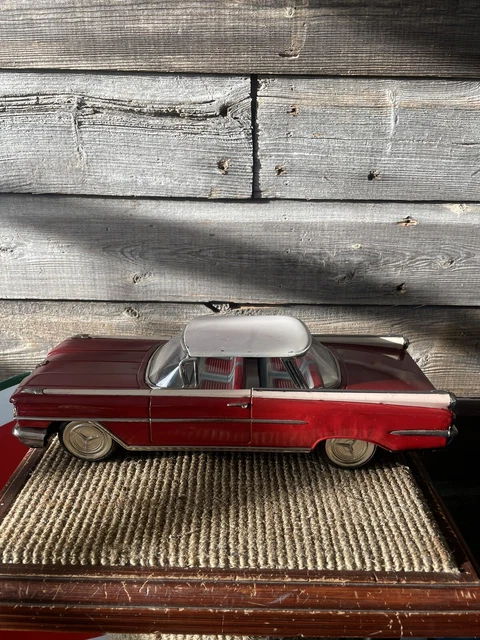 VINTAGE TIN TOY Car Made In Japan Oldsmobile 13 inch $300.00 - PicClick CA