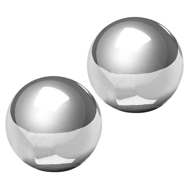 2 PCS BOULE Inox Sphère En Acier Inoxydable Décoration De Piscine EUR ...
