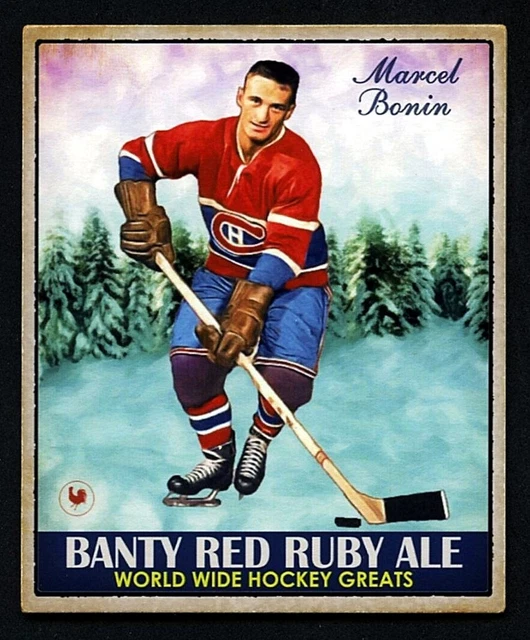 BANTY RED RUBY Ale MARCEL BONIN, Canadiens de Montréal DÉBUTS EUR 9,38 ...