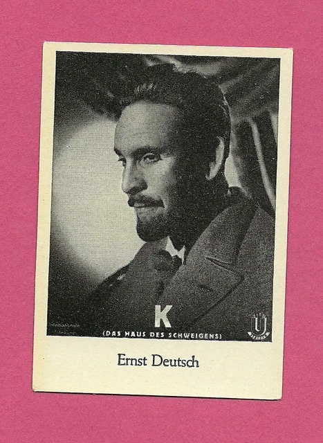 ERNST DEUTSCH VINTAGE Movie Film Star German Card $9.95 - PicClick CA