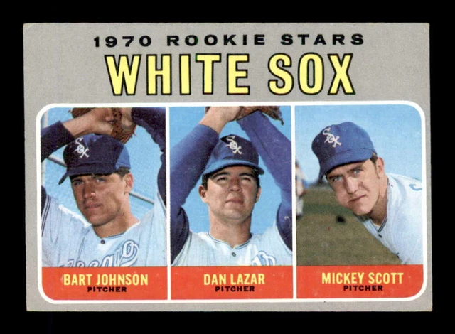 1970 TOPPS #669 recrues Johnson/Lazar/Scott White Sox VG/VGEX X2962272 ...