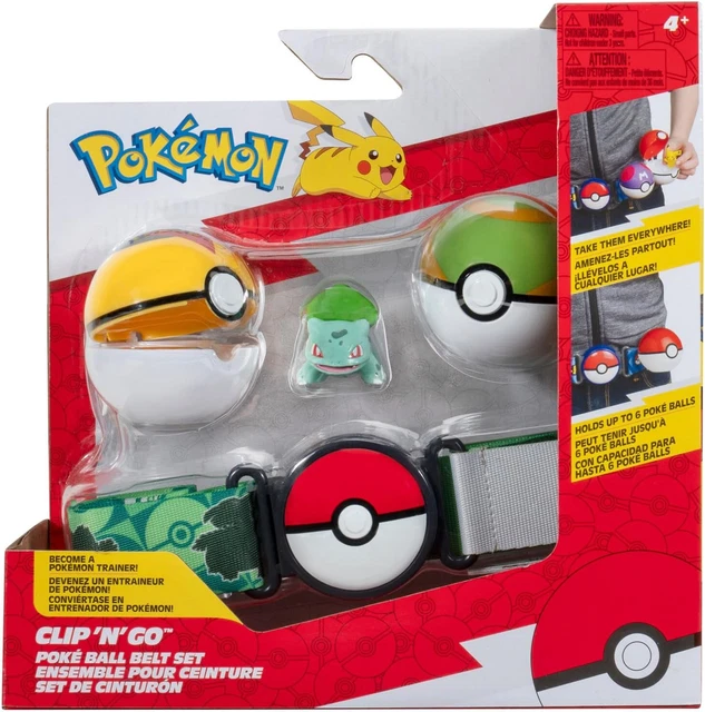 POKÉMON - CLIP 'n' Go - Poké Ball Set Cintura - Bulbasaur EUR 34,99 ...