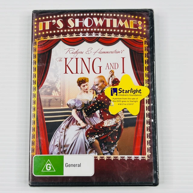THE KING AND I DVD Region 4 PAL Brand New Sealed Tracked Postage $14.99 ...