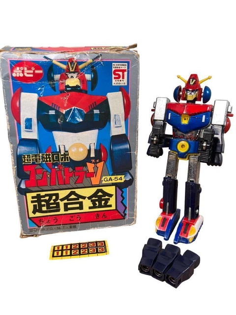 POPY CHODENJI ROBO Com Battler V Chogokin GA-54 Figura vintage JAPÓN ...