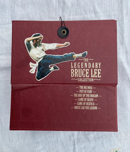 THE LEGENDARY BRUCE Lee Collection VHS PAL 1993 Polygram Six Tapes In ...