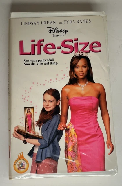 DISNEY PRESENTS ~ Life-Size ~ Vhs ~ Lindsay Lohan & Tyra Banks ...