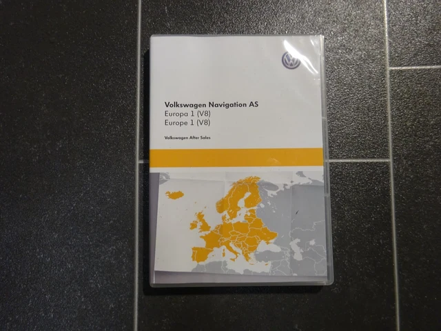 NEW GENUINE VW Volkswagen Navigation Update Navi V8 SD Card ...