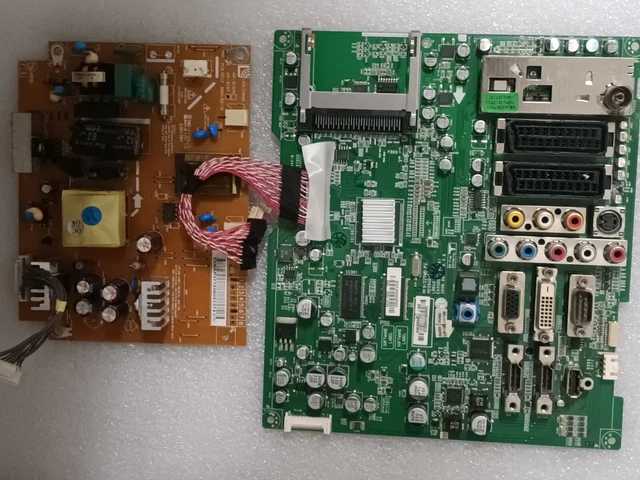 SCHEDA MADRE+SCHEDA ALIMENTAZIONE Tv Monitor Lg flatron m197wd aip-0187 ...