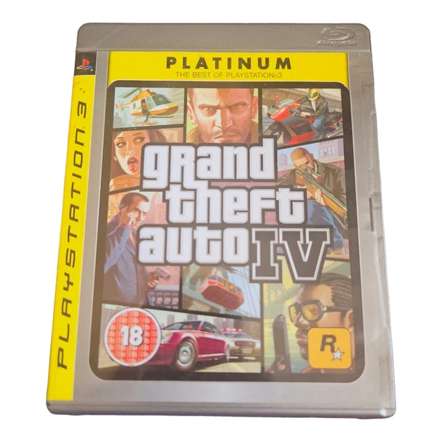 GRAND THEFT AUTO IV Platinum Edition Completo di Mappa EUR 6,99 ...