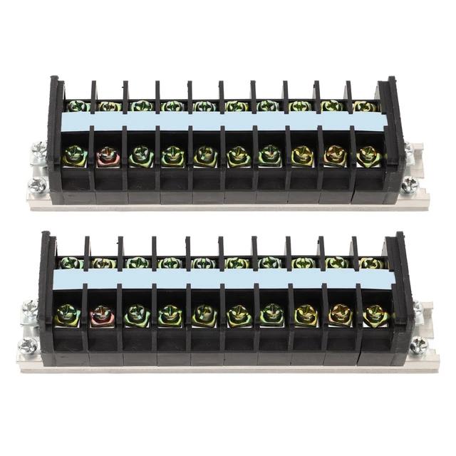 SCREW TERMINAL BLOCK 20A Terminal Barrier Block For Various Industries ...