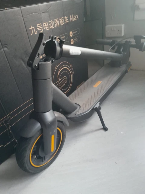 SEGWAY NINEBOT MAX G30 Electric Scooter - Black and grey used twiceck £ ...