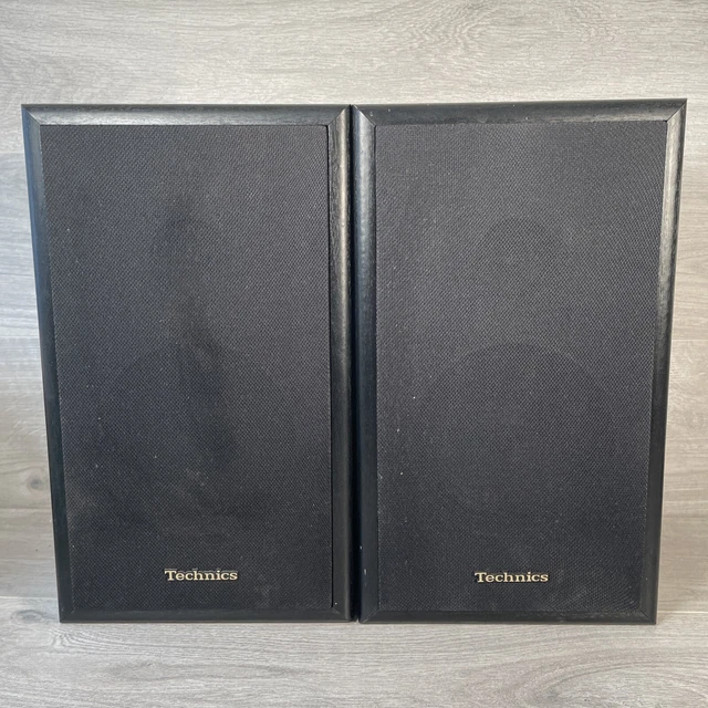 VINTAGE TECHNICS SB-F911 Bookshelf Speakers 50w Watts 8 Ohms Tested ...