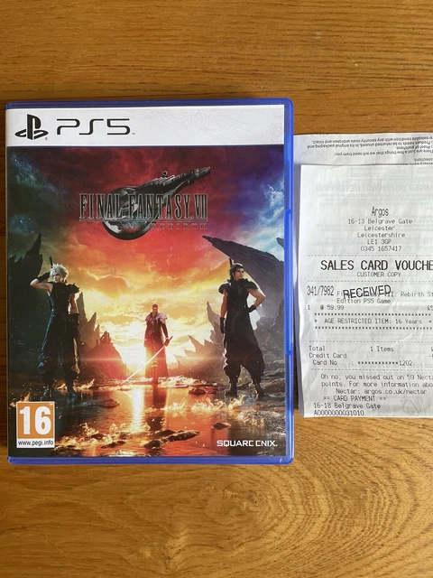 FINAL FANTASY 7 Rebirth (FF7 Rebirth) PS5 £39.99 - PicClick UK