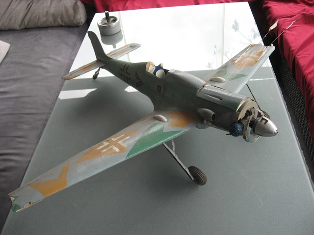 AVION-CHAÎNE GRAUPNER FOCKE Wulf 190 avec moteur diesel Rasant II de ...
