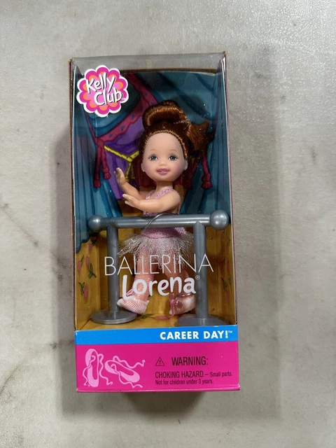 BARBIE KELLY CLUB Ballerina Lorena Doll Pink Tutu 52841 Career Day 2001 ...