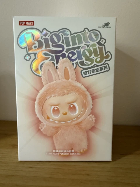 POP MART LABUBU V3 Big Into Energy The Monsters Loyalty Plush AUTHENTIC ...