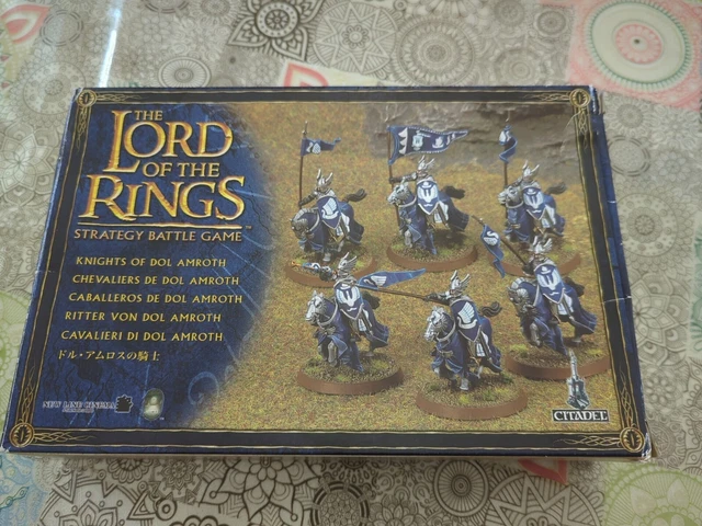 THE LORD OF The Rings Miniatures Knights Of Dol Amorth New No Bases ...