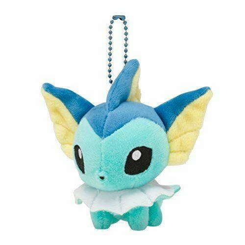 POKEMON CENTER ORIGINAL Mochiri Mascot Pokemon Dolls (Vaporeon Aquana ...