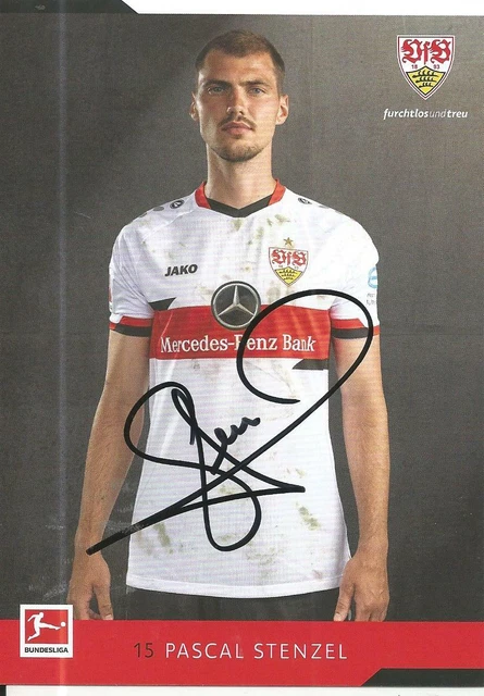 PASCAL STENZEL - VFB Stuttgart - Saison 2021/2022 - Autogrammkarte EUR 1,00 - PicClick DE