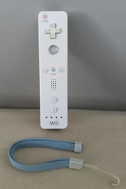 NINTENDO WII WIRELESS Remote Controller White Official Genuine RVL-003 ...