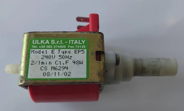 ULKA EP5 MODEL E Water Pump 48W Delonghi Eam/Esam Coffee Espresso Machine £11.07 - PicClick UK