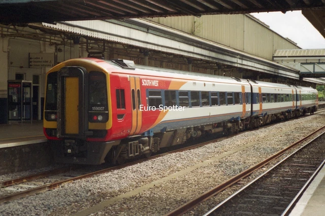 B215 35MM NEGATIVE South West Trains Class 159 159007 @ Exeter £2.54 ...