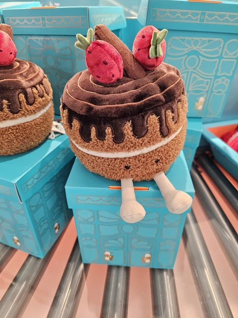 JELLYCAT X HARRODS Glacy Chocolate Cake *Harrods Exclusive* With BOX £ ...