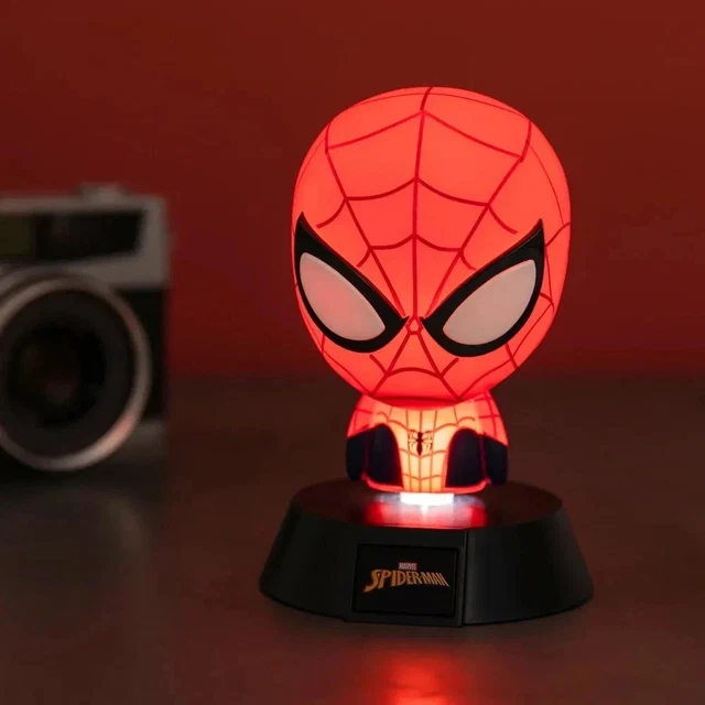 SPIDER-MAN LED ICON Light | Marvel Night Light | Desk & Bedroom Decor £ ...