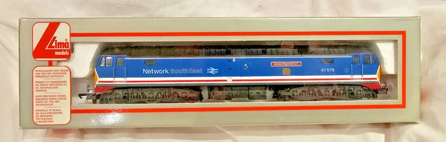 LIMA CLASS 47. 47579 'James Nightall G.C.'. L205043. Network SouthEast ...