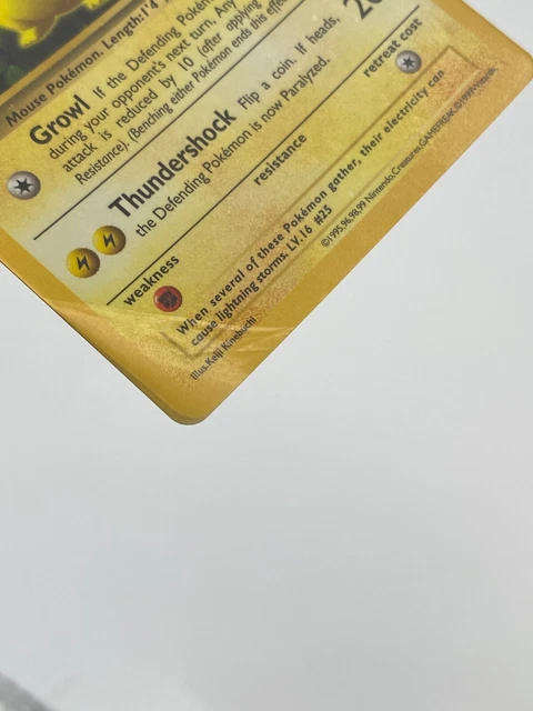 IVY PIKACHU GREY Star Hyper CoroCoro Promo Glossy Pokemon Card ...