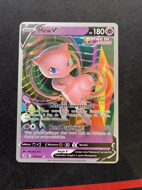 CARTE POKÉMON MEW v pv 180 113/264 world championship 2022 Neuf EUR 15,00 - PicClick FR