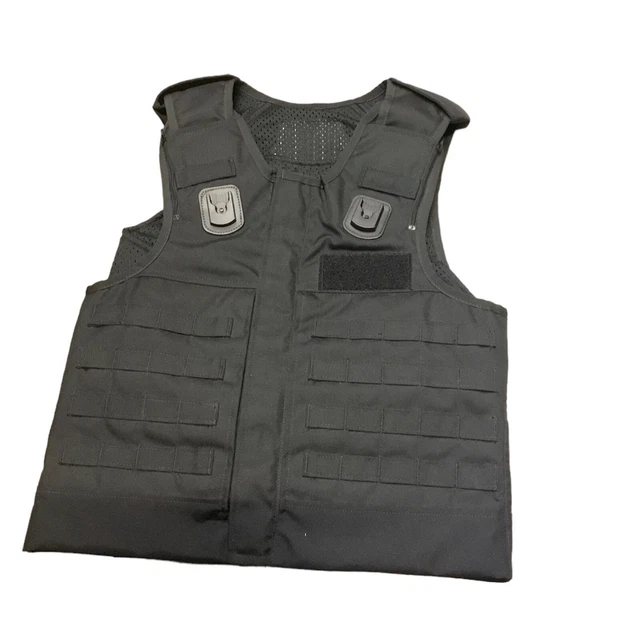 EX POLICE MOLLE Body Armour (Cover Only) made by Aegis Size Male Small ...