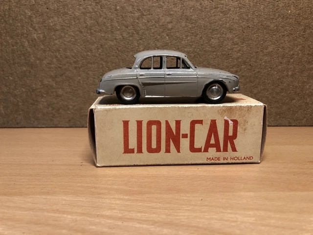 60’S RARE 1ST TYPE LION TOYS CAR RENAULT DAUPHINE GREY EUR 69,00 ...