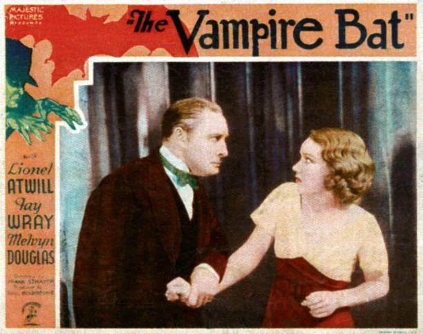 THE VAMPIRE BAT Lobby Card Lionel Atwill Fay Wray 1933 1 Old Movie ...