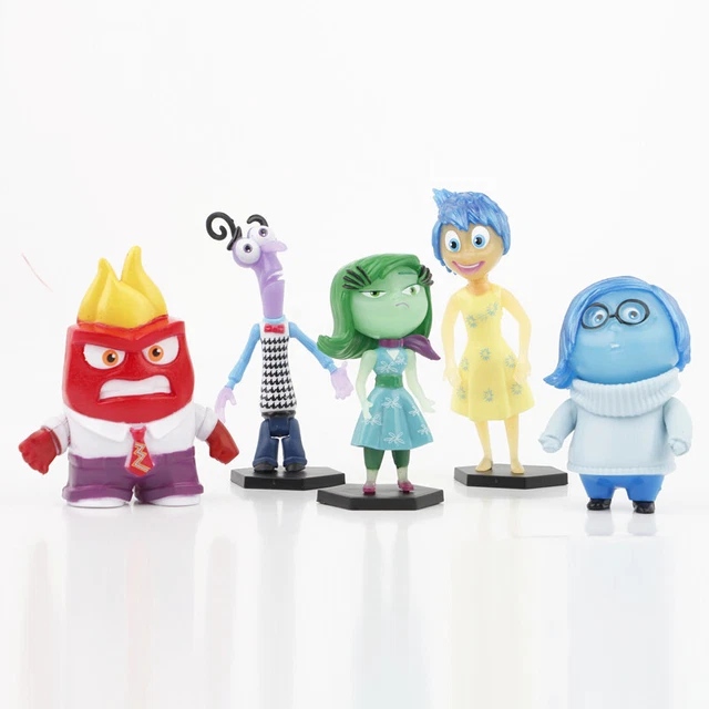 DISNEY INSIDE OUT 2 Kids Toy Figure PVC Model Sadness Joy Anger Action ...