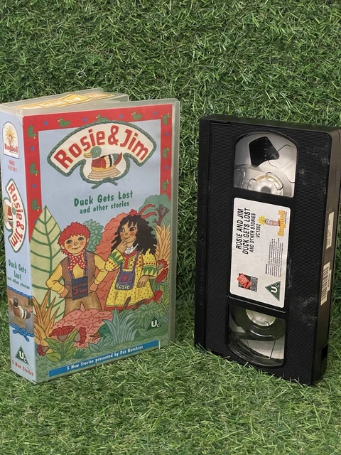 ROSIE & JIM DUCK GETS LOST AND OTHER STORIES Kids tv series UK PAL VHS ...