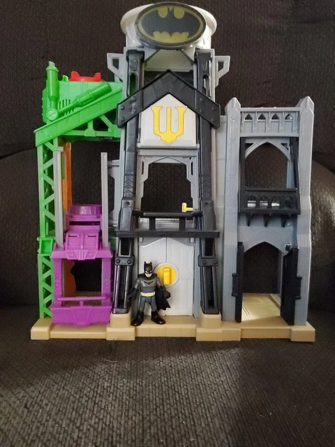 Superhero Toys Fisher-Price Imaginext DC Batman Wayne Manor Batcave ...