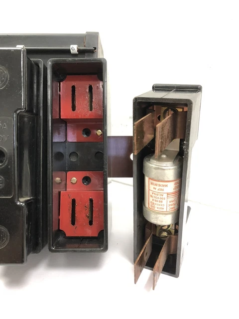 3-WAY BILL 72 100Amp HRC Fuse Carrier x3 Base Busbar Bank Fuse Holder ...