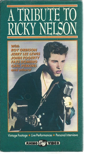 RICK NELSON - A Tribute to Ricky Nelson VHS 1995 NEW FACTORY SEALED ...