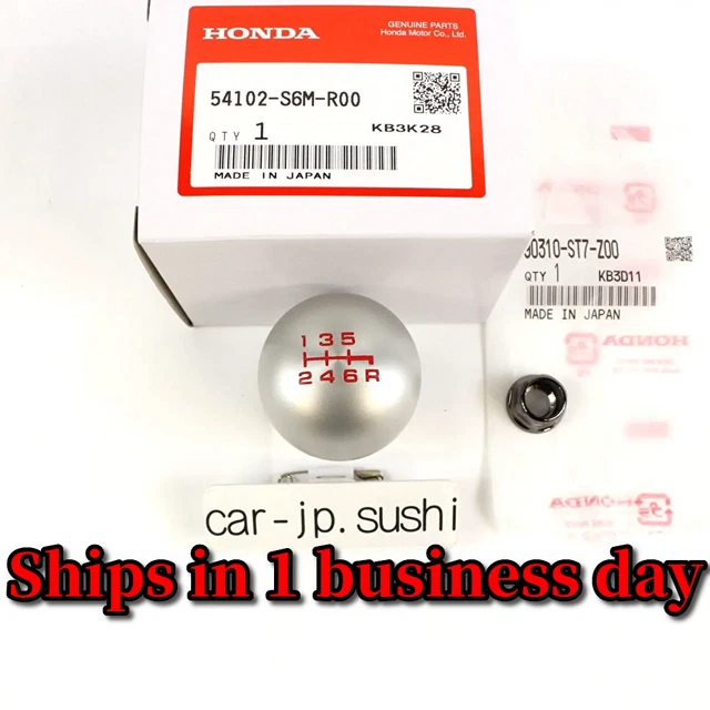 HONDA GENUINE CIVIC EP3 S2000 RSX Integra DC5 Accord CL7 6MT Aluminum Shift Knob $142.29 ...
