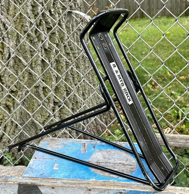 VINTAGE BICYCLE RACK MTB 26 Rear Mountain Touring Bikepacking Trek 80s ...